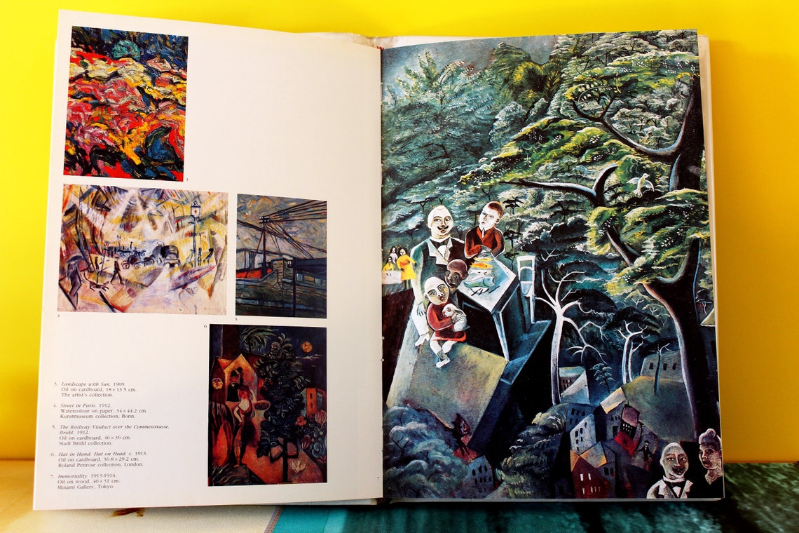 Dada Movement Book Mid Century Modern Max Ernst German French American ...