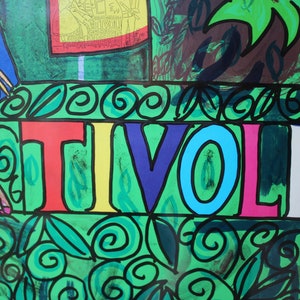 Lars Ravn Lithograph NOT off Set Framed Tivoli Gardens Magical ...