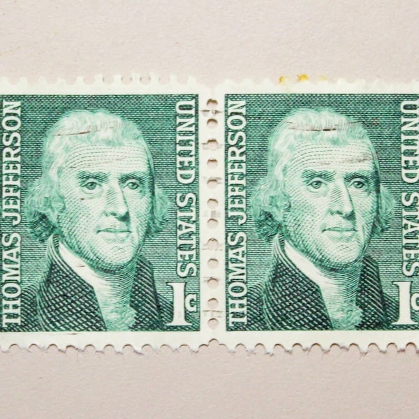 Rare Stamp Jefferson - Etsy