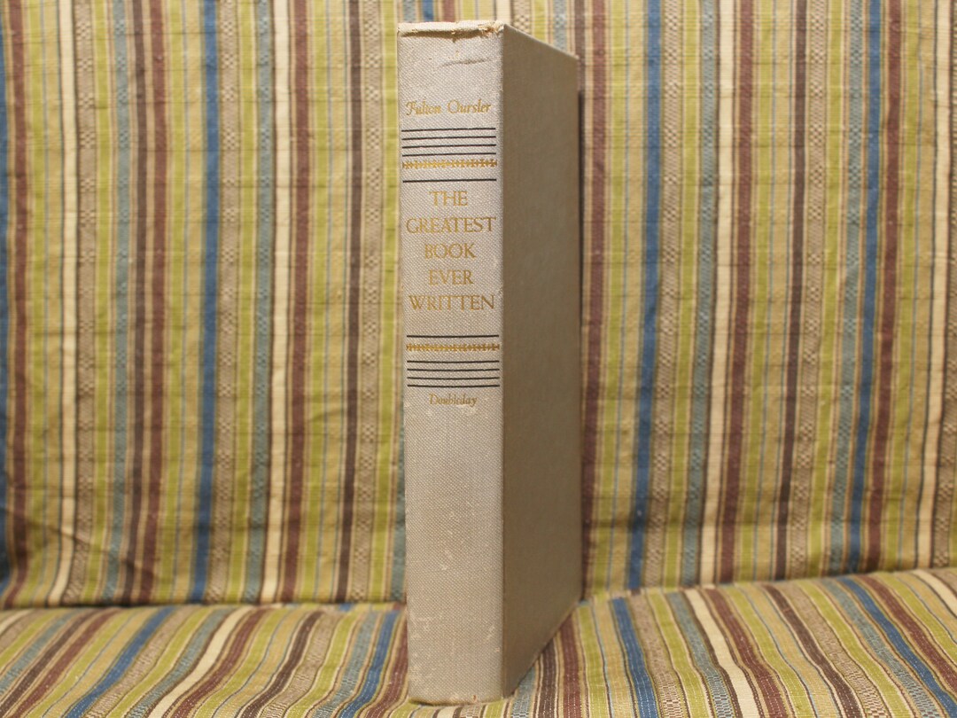 Biblical Literature Vintage Book the Greatest Book Ever Written Fulton ...