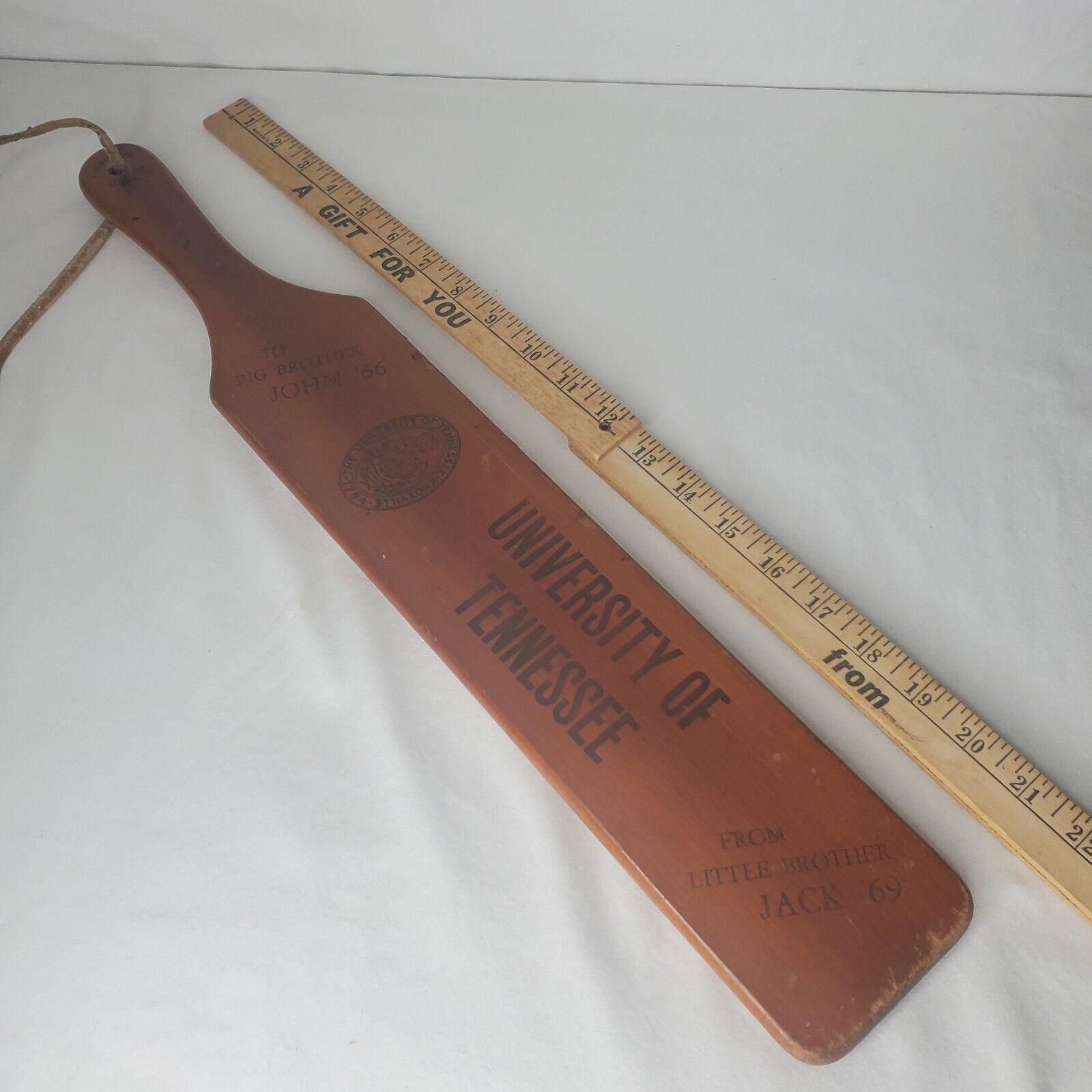 Vintage 60's Pi Kappa Alpha Wooden Fraternity Pledge - Etsy