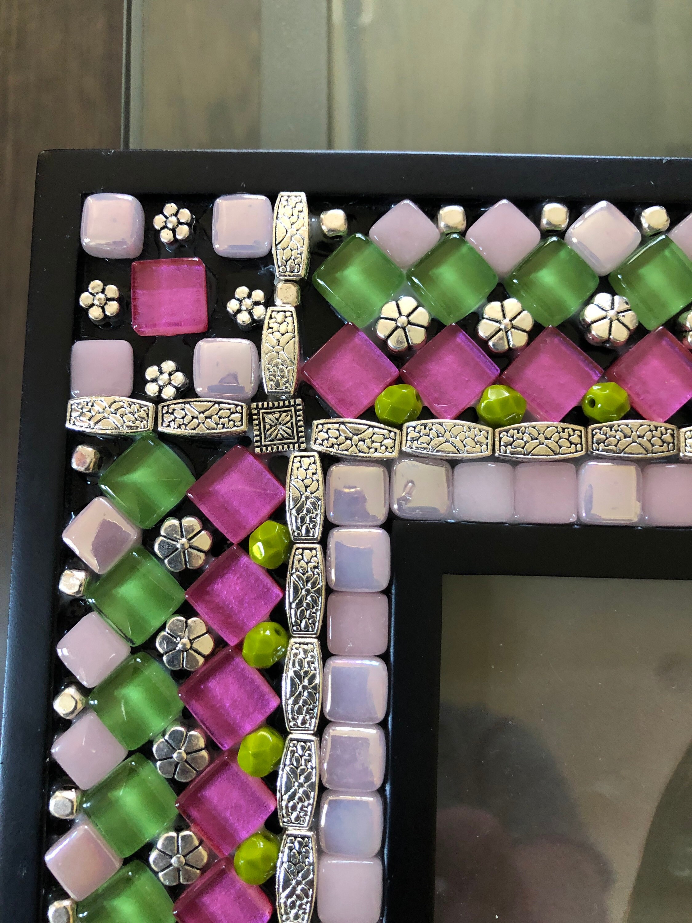 Mosaic Photo Frame - Etsy