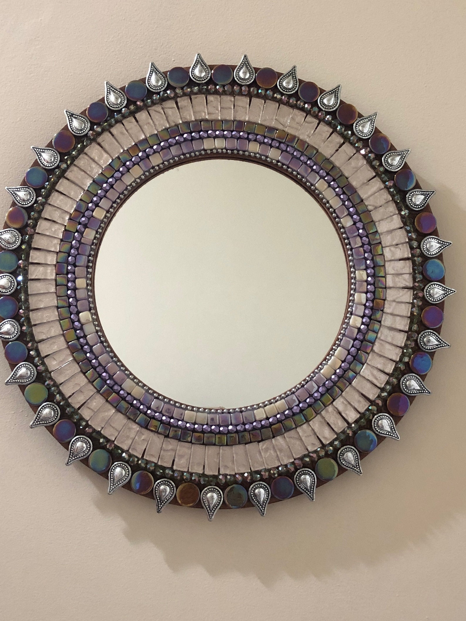 Mosaic Mirror - Etsy