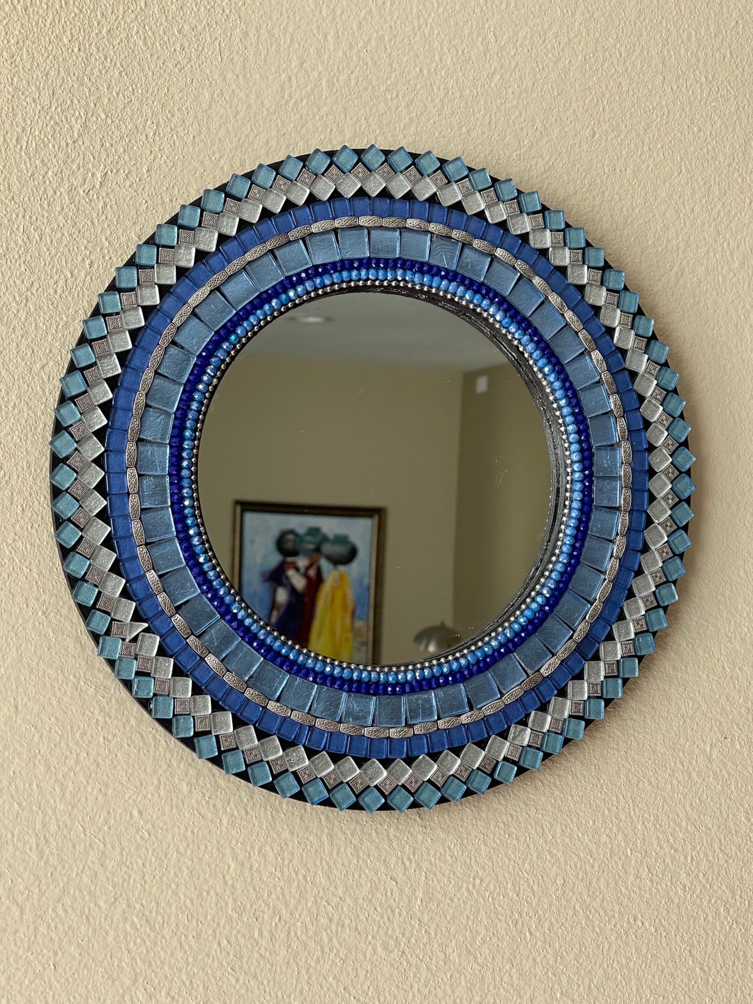 Mosaic Mirror - Etsy