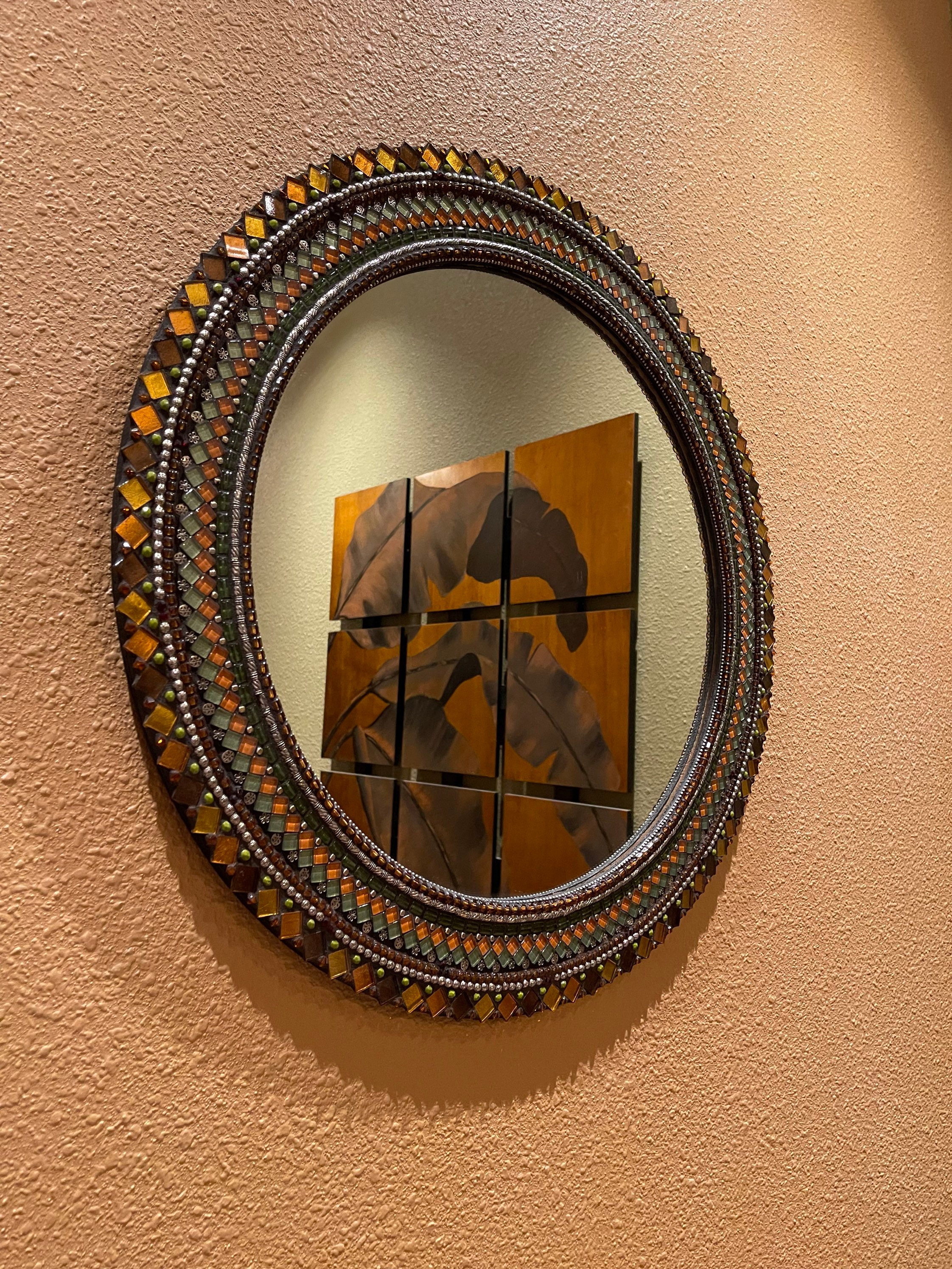 Mosaic Mirror - Etsy