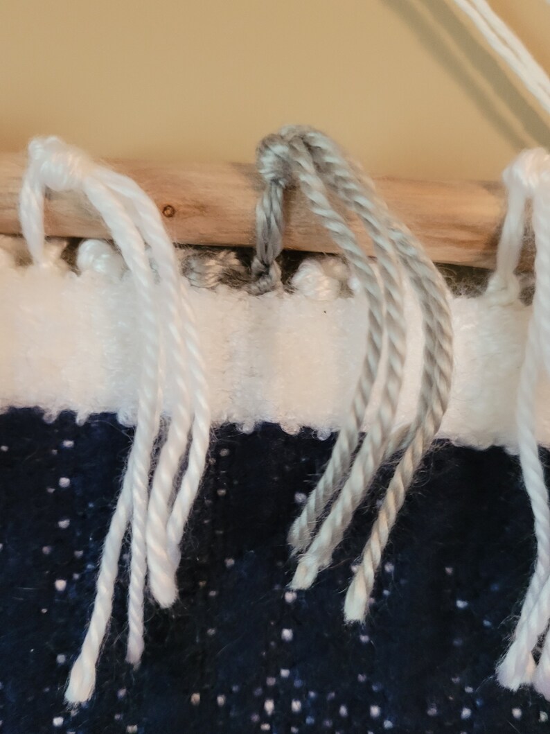 Decorative Handmade Blue Wall Hanging - Etsy