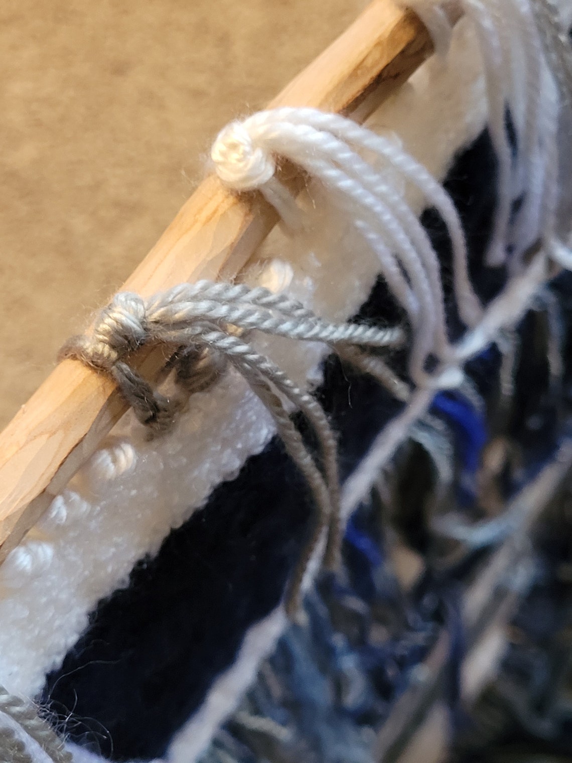 Decorative Handmade Blue Wall Hanging - Etsy