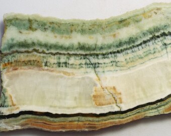 Banded Onyx Slab for Lapidary Display Cabbing Rough - Etsy