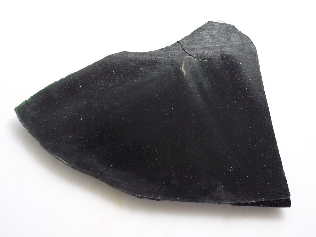 Green Goldstone Glass Slab for Cabbing, Lapidary, Display - Etsy
