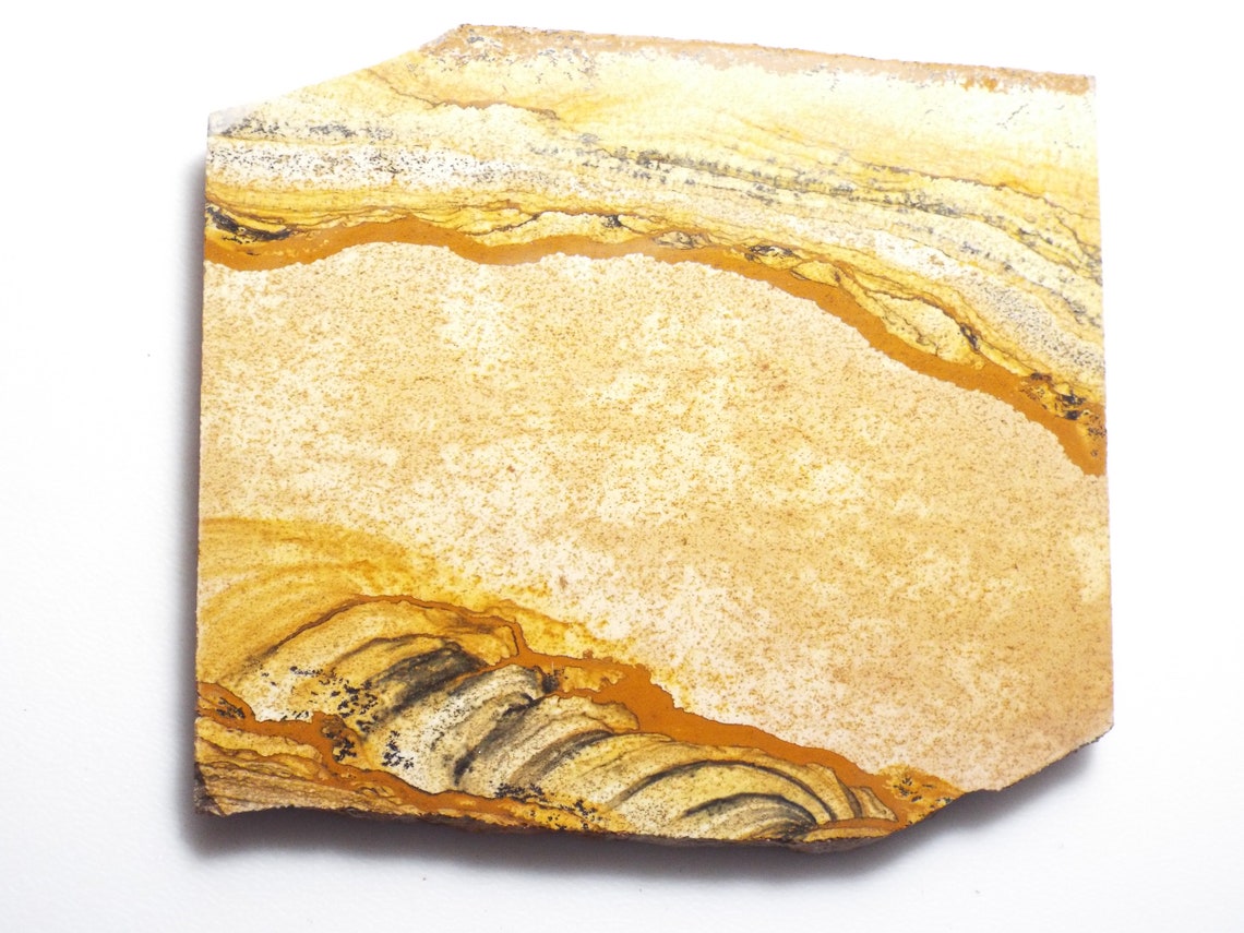 African Queen Picture Jasper Slab for Lapidary Display - Etsy