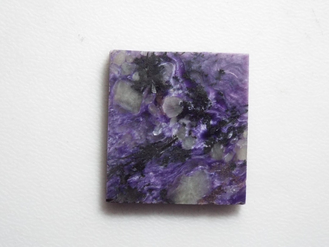 Charoite Slab for Cabbing, Lapidary, Display - Etsy