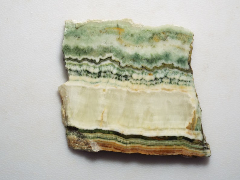 Banded Onyx Slab for Lapidary Display Cabbing Rough - Etsy