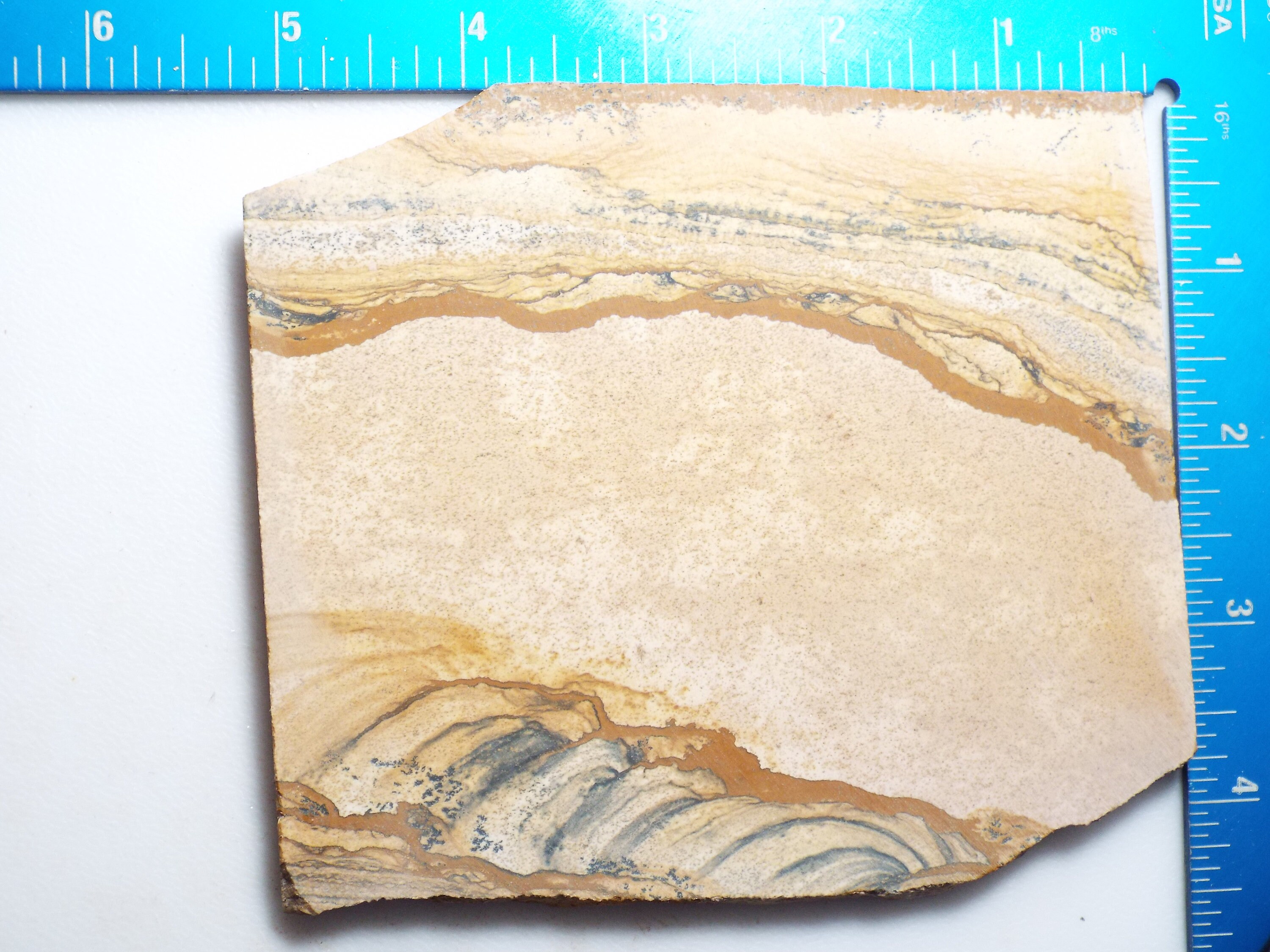 African Queen Picture Jasper Slab for Lapidary Display - Etsy