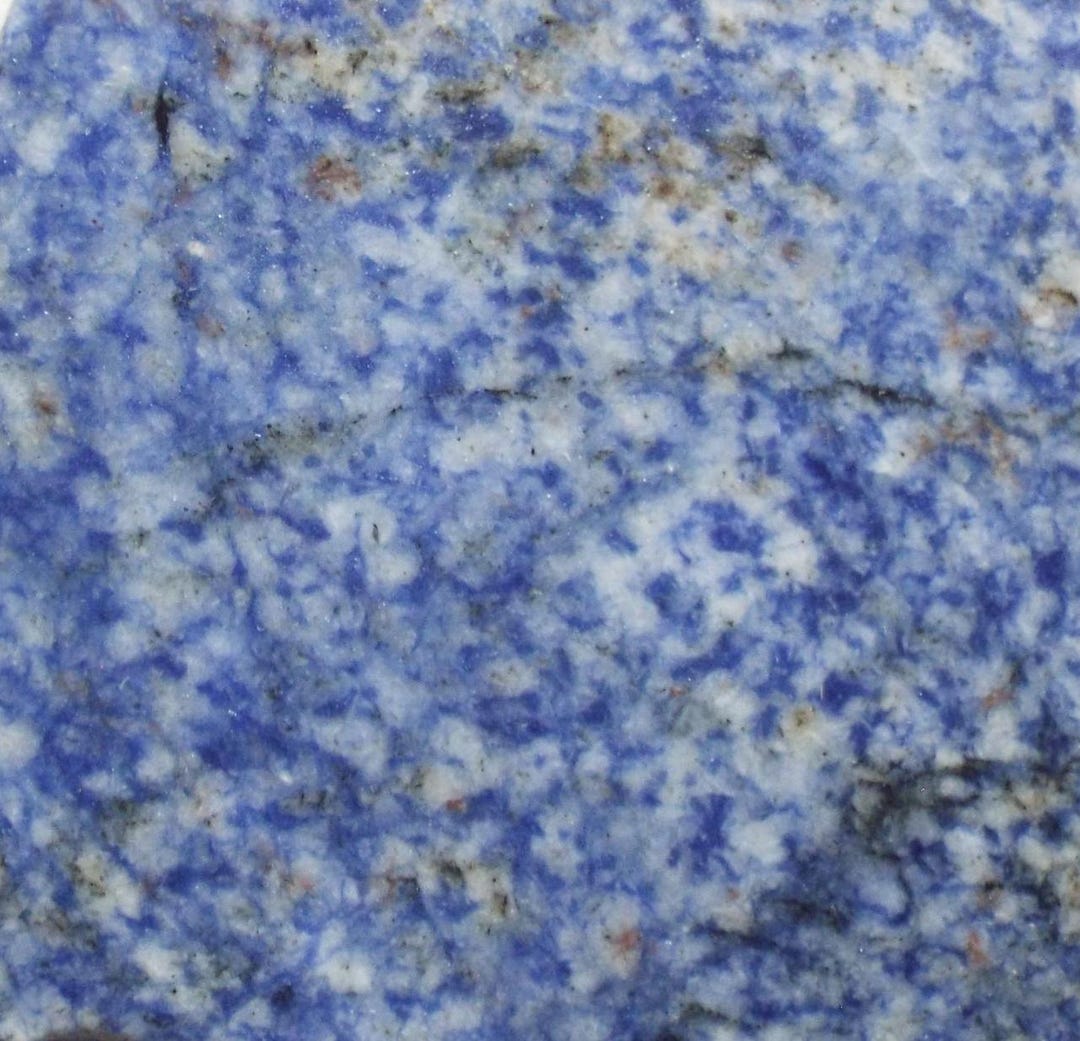 Blue Spotted Quartz, Blue Quartzite Jasper Slab for Cabbing, Lapidary ...