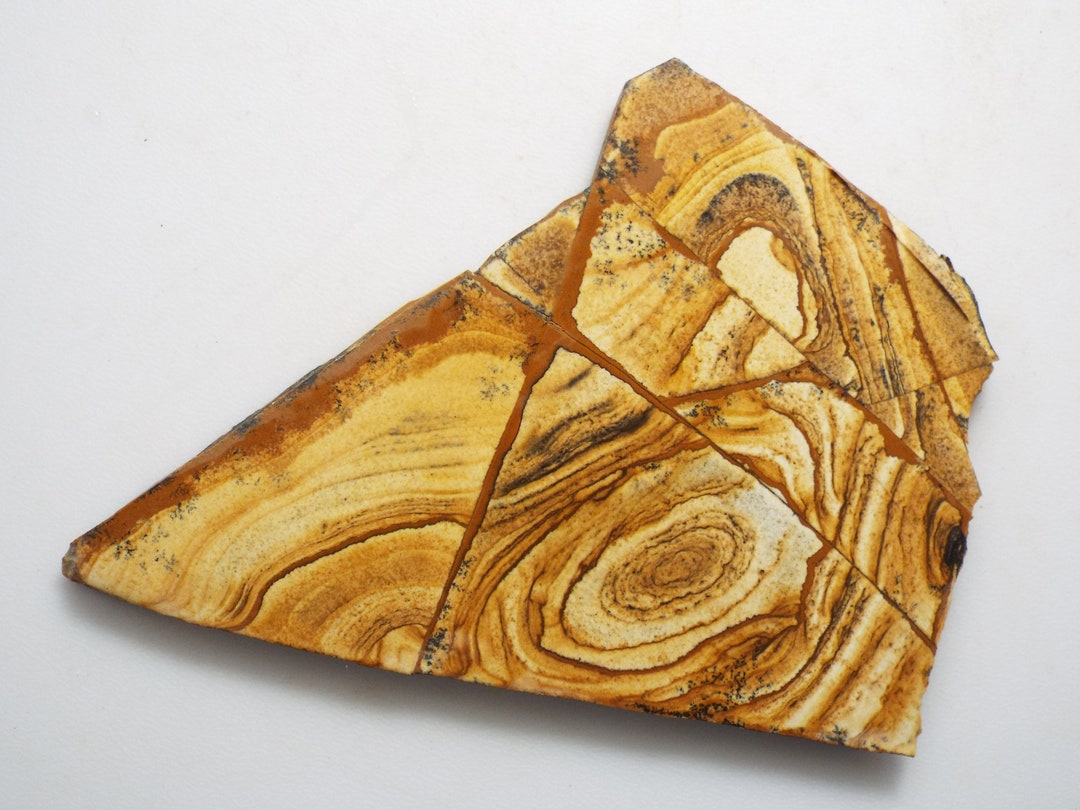 African Queen Picture Jasper Slab for Lapidary, Display, Cabbing, Rough ...
