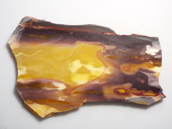 Mookaite Jasper Slab for Cabbing Display Lapidary - Etsy