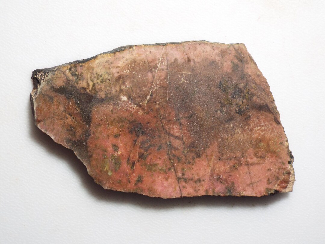 Rhodonite Jasper Rough Lapidary Slab From Australia for Display ...