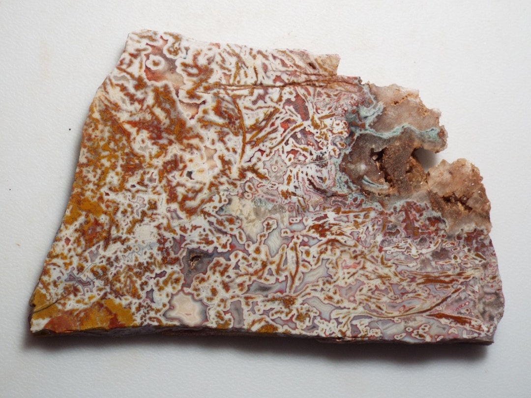 Moroccan Agate Rough Lapidary Slab for Cabbing, Display - Etsy