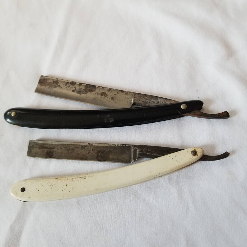 Vintage George Wostenholm & Son Straight Razor Swedish Steel - Etsy