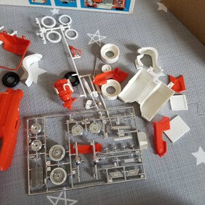 Vintage Monogram Orange Hauler Hinged Top Model Scale Box Collectible ...