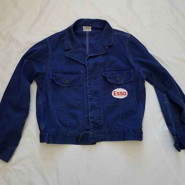 Vintage Gas Station Jacket - Etsy