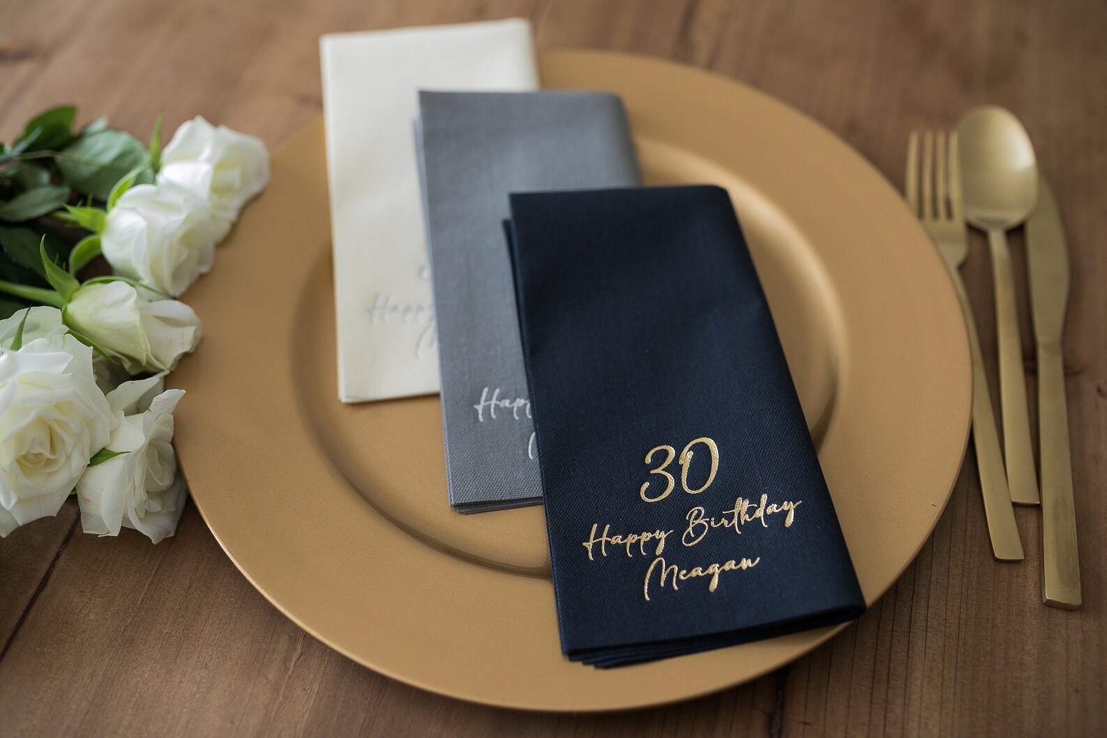 Personalized Napkins Birthday, Happy Birthday, Birthday Party, Event ...