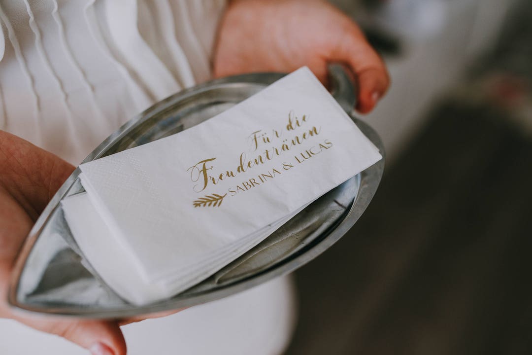 20x Wedding Tissues, Wedding Handkerchief, Tears of Joy,personalized ...