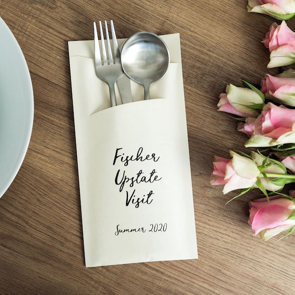 Silverware Bags - Etsy