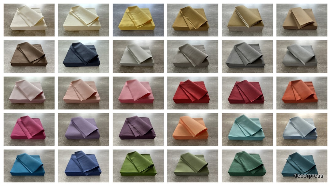 30pcs, Dinner Soft Linen Like Napkins, Disposable, Compostable Napkins ...