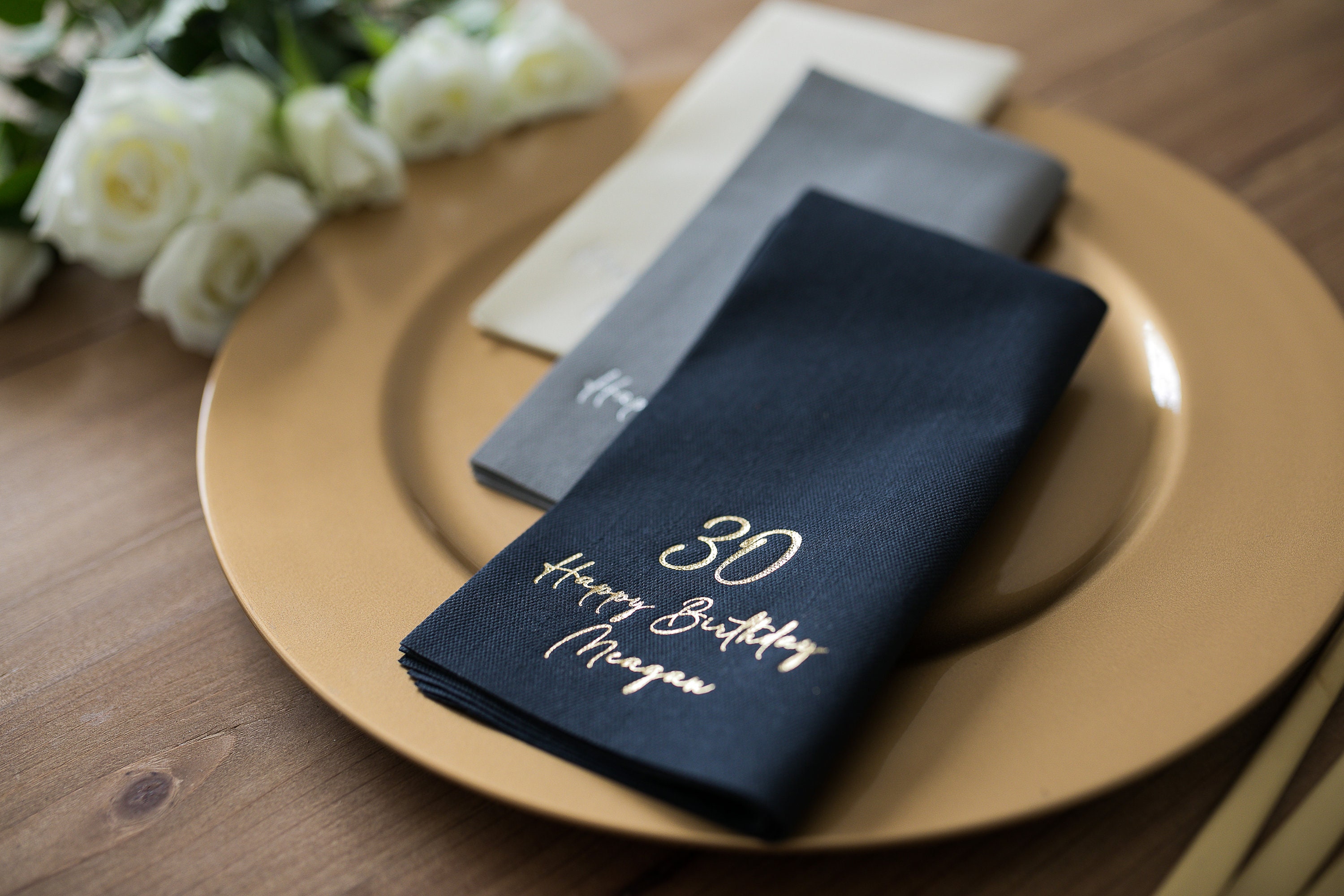 Personalized Napkins Birthday, Happy Birthday, Birthday Party, Event ...