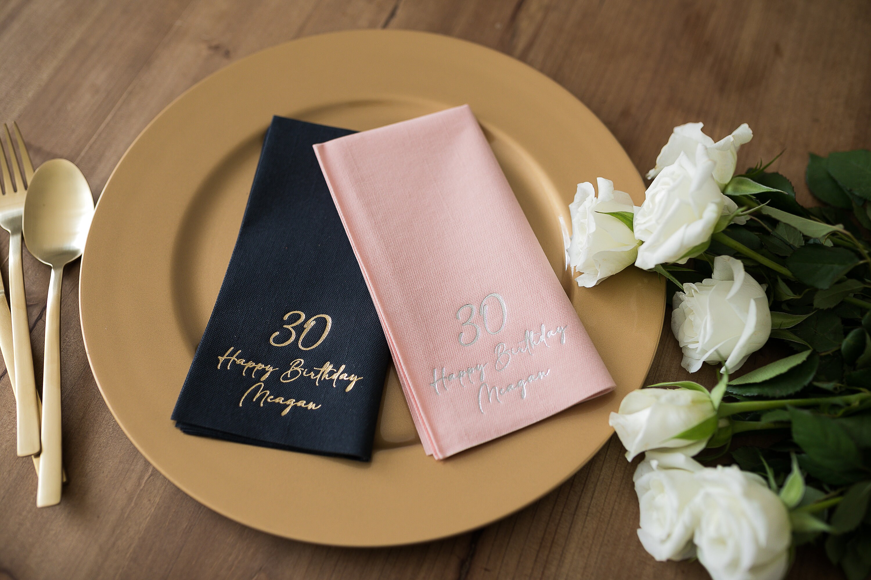 Personalized Napkins Birthday, Happy Birthday, Birthday Party, Event ...