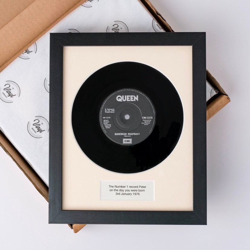 The Number 1 Vinyl Record on the Day You Were Born. Unique and - Etsy UK