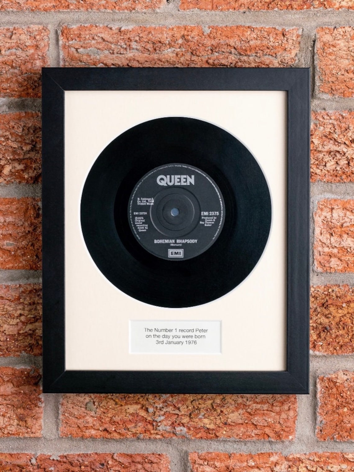 The Number 1 Vinyl Record on the Day You Were Born. Unique and - Etsy UK
