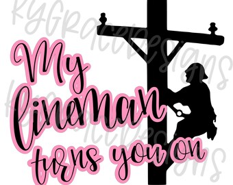Retired Lineman Decal - Etsy