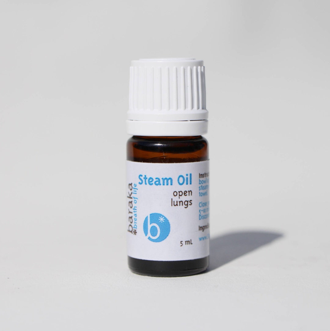 Baraka Organic Aromatherapy Oil- Steam Oil 5ml - Etsy