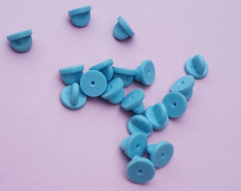 20pcs Mint Heart Rubber Pin Back, Rubber Pin Backs for Hat Pins ...