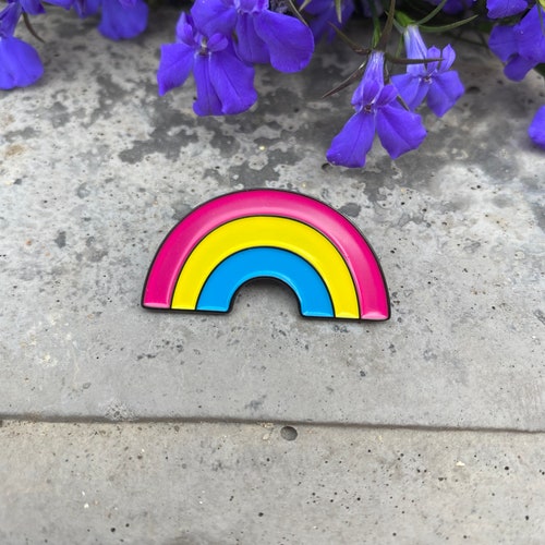 Pansexual Pride Enamel Pin | Etsy