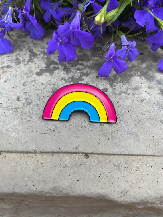 Pansexual Enamel Pin Pansexual Pin Pansexual Pride Pan Etsy