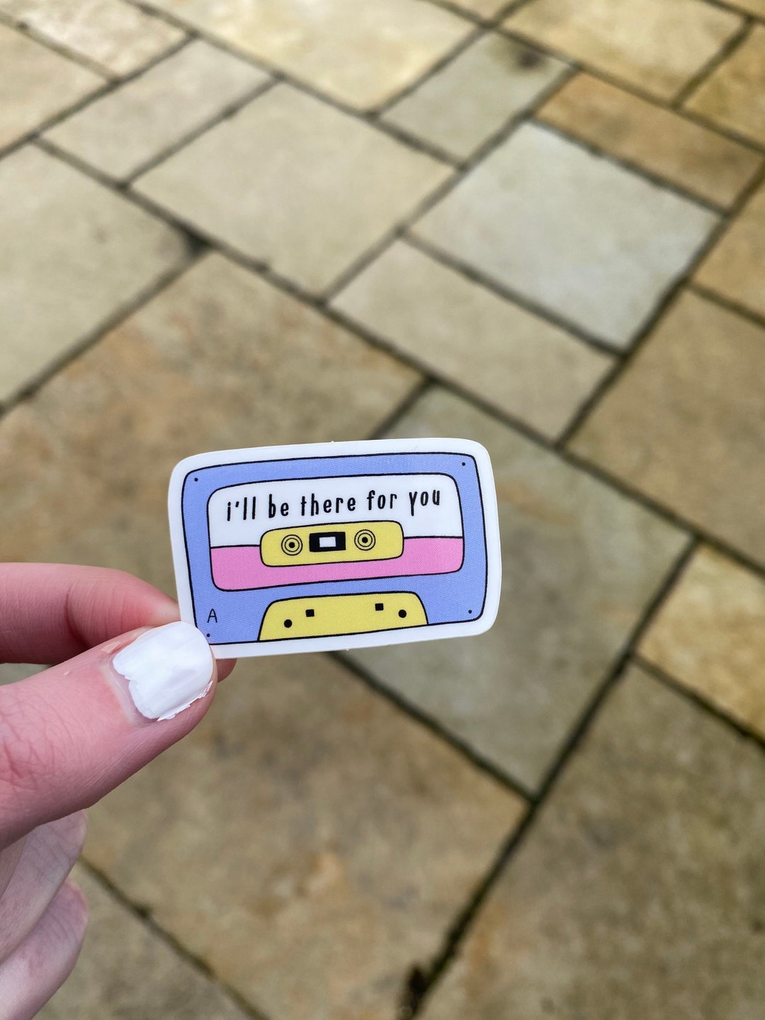 Cassette Tape Sticker Waterproof Sticker, Glossy Vinyl Sticker - Etsy