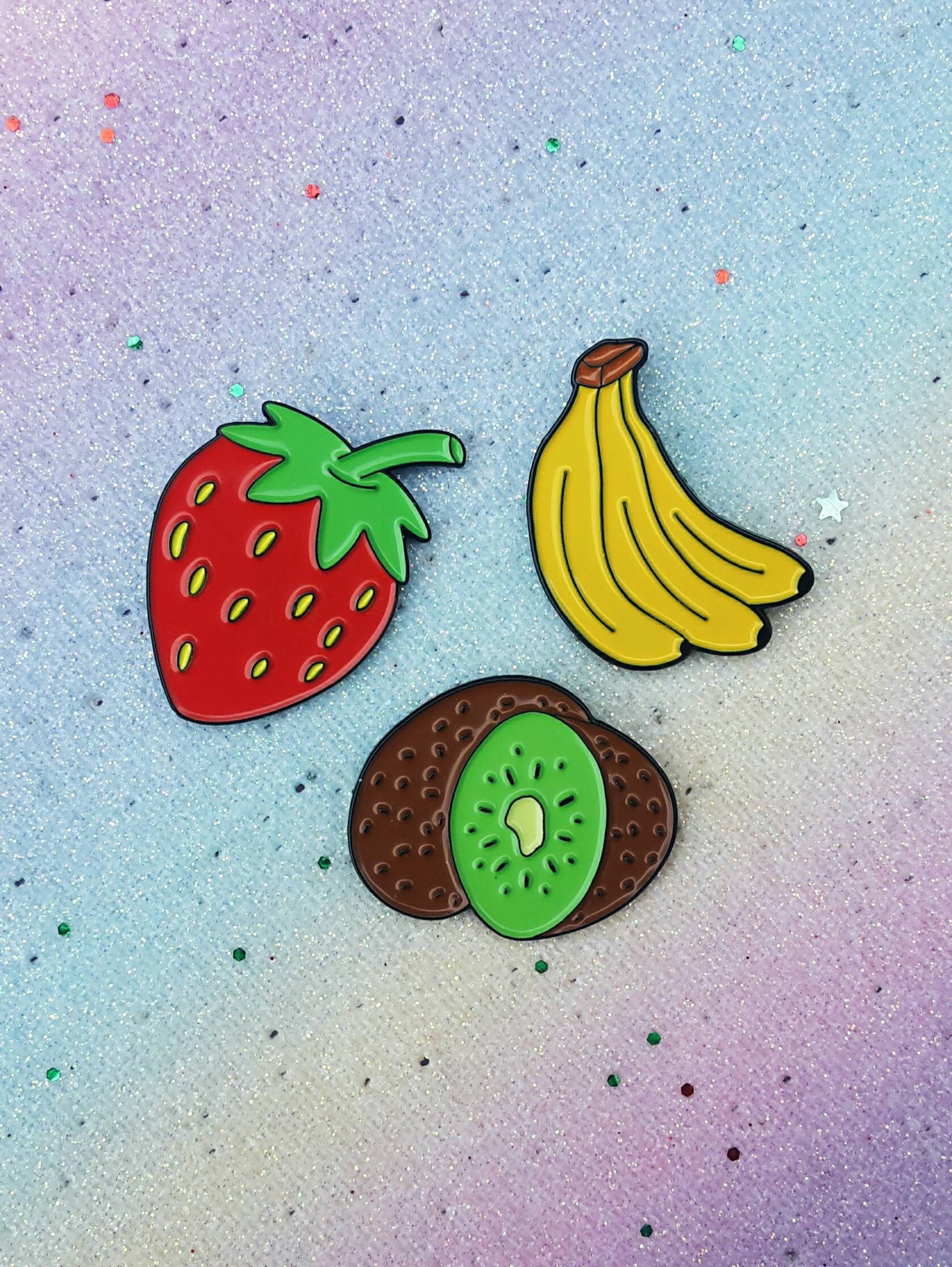 Strawberry Enamel Pin Fruit Enamel Pins Lapel Pin Brooch | Etsy