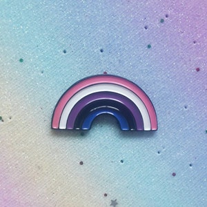 Rainbow Enamel Pins, LGBT Pins, Bisexual Pin, Pansexual Pin ...