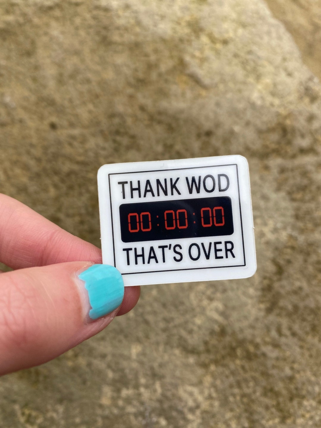 Crossfit Sticker Crossfit Stickers Gym Stickers Waterproof - Etsy