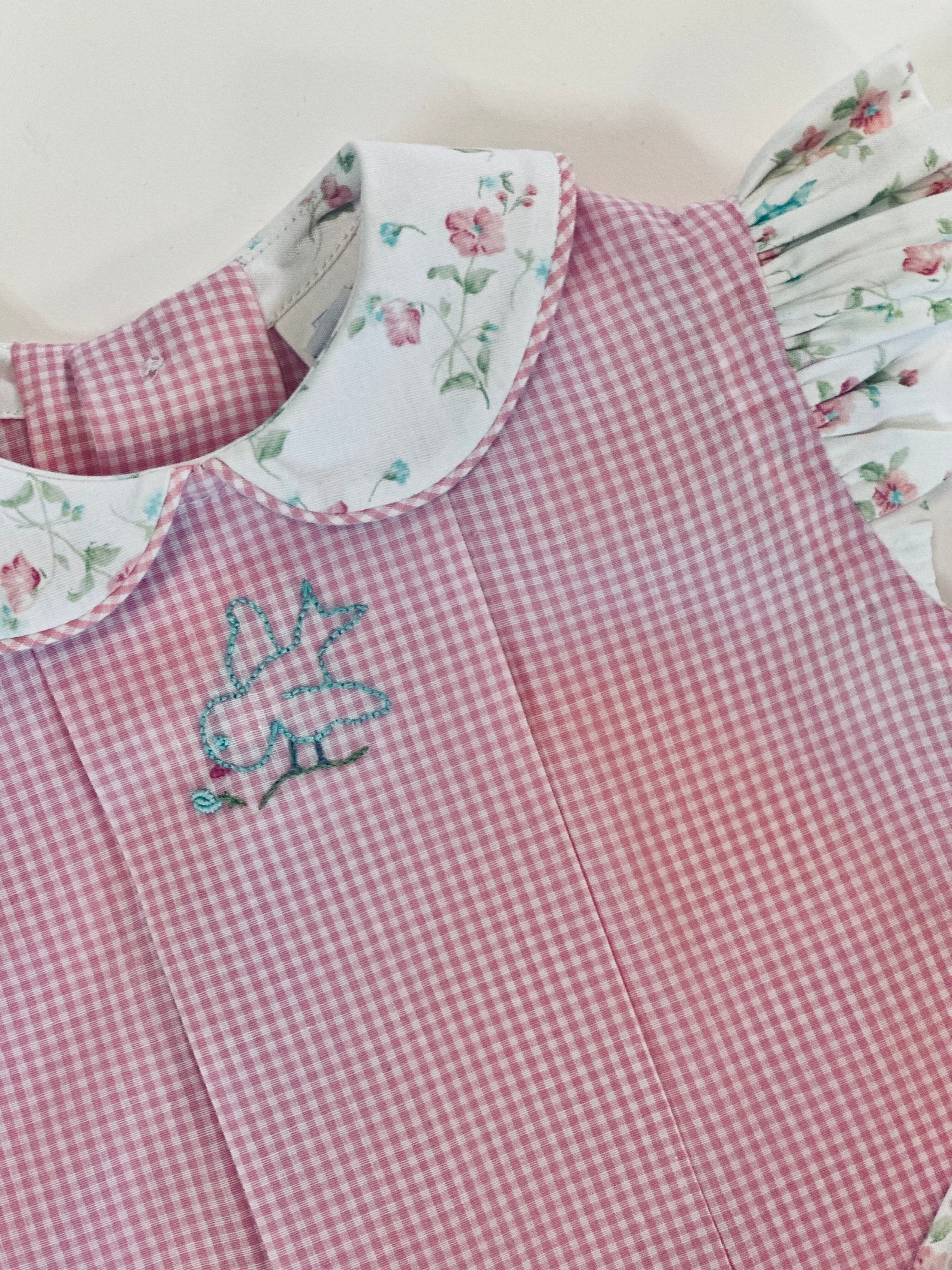 Abby's Vintage Baby Girl Bloomer Set, 12 Months, Hand Embroidered, With ...