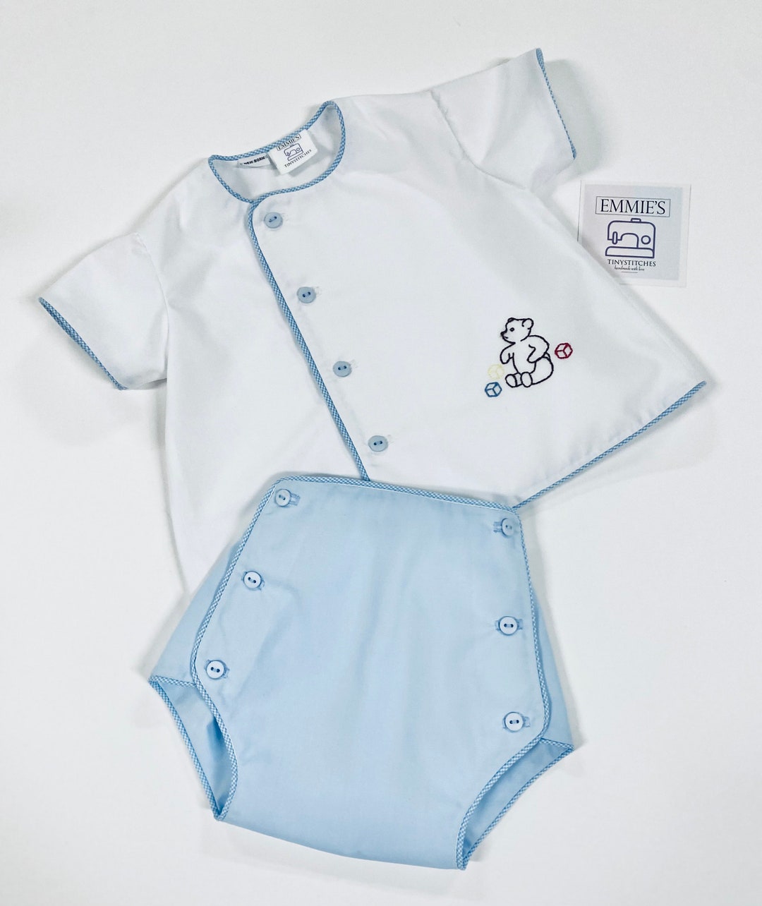 Baby Boy's Vintage Diaper Set Size Newborn Made to Order - Etsy