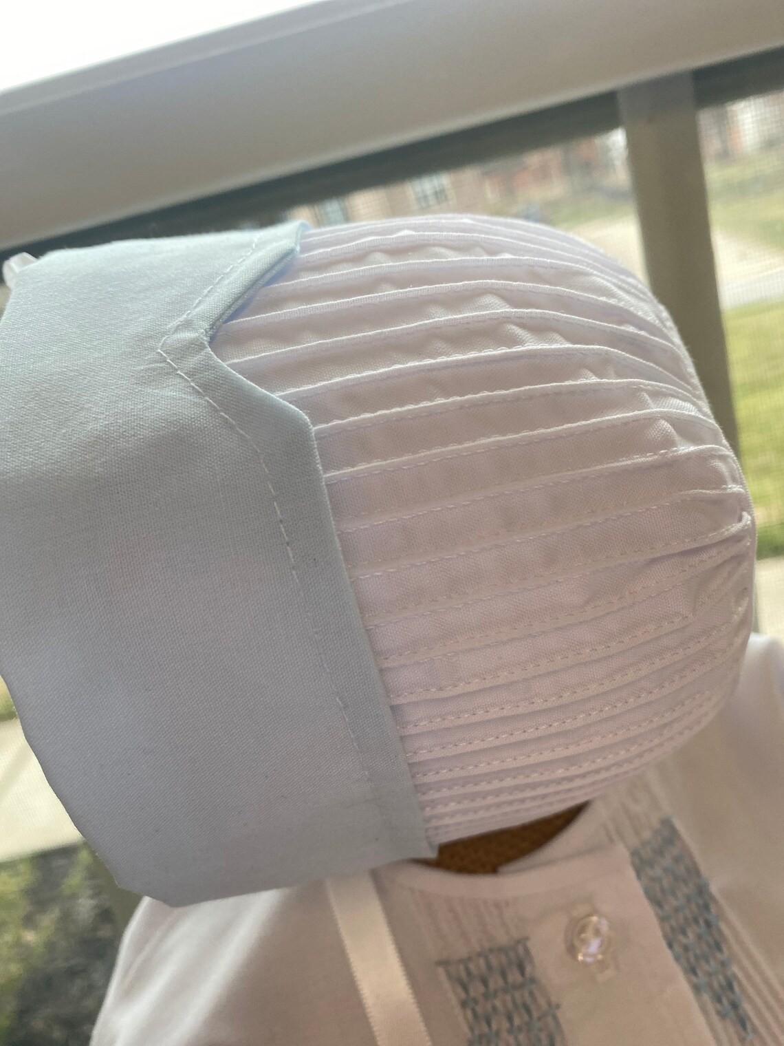 Baby Boy Pintucked Day Gown and Bonnet Pintuck Smocking Baby - Etsy