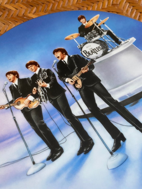 Vintage the Beatles Collectible Plate - Etsy