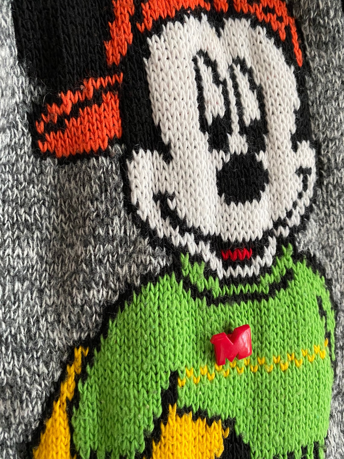 vintage Sz Kid L Pull Mickey & Minnie pour enfants - Etsy France