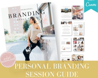 Branding Photography Session Guide, Client Prep Guide, Personal Brand, Session Guide ...