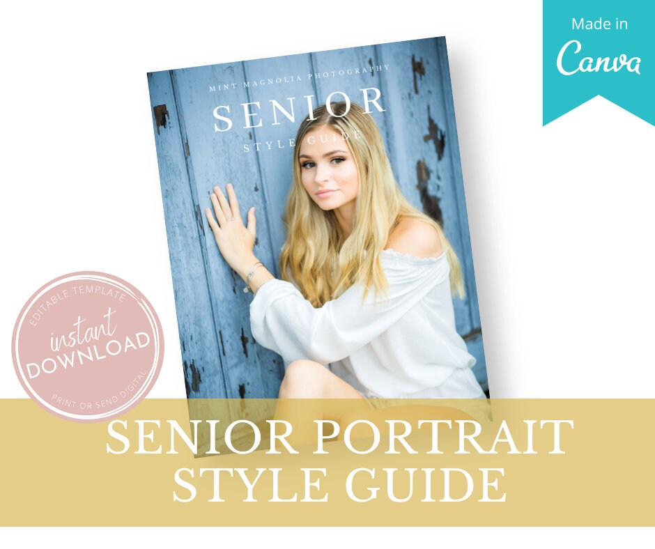 Senior Style Guide, Seniors, Senior Photography, What to Wear Guide ...