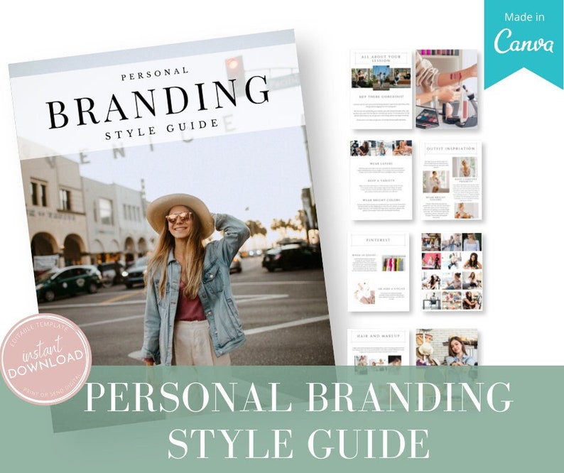 Branding Photography Session Guide, Client Prep Guide, Personal Brand, Session Guide ...